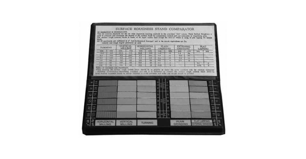 Gage Patron visual de Rugosidad set 30 muestras 7/8x3/8 Asimeto – DHU ...