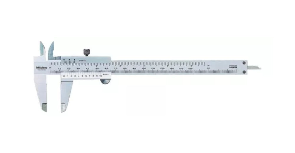 Calibrador Vernier 8/200 mm-.001/.O2 mm Mitutoyo – DHU - Herramientas